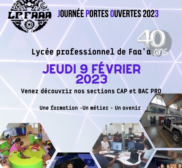 Journée Portes Ouvertes LP de Faaa | Lycée de Faaa